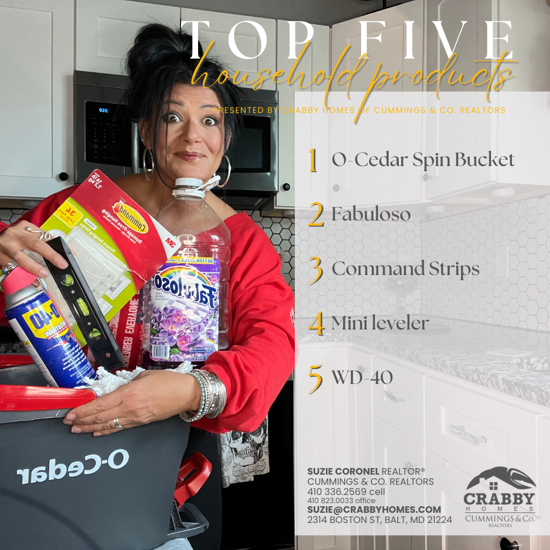 Top 5 Household Products - CrabbyHomes