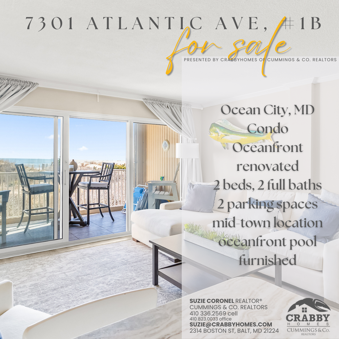 7301 Atlantic Ave- How to wake up oceanfront - CrabbyHomes